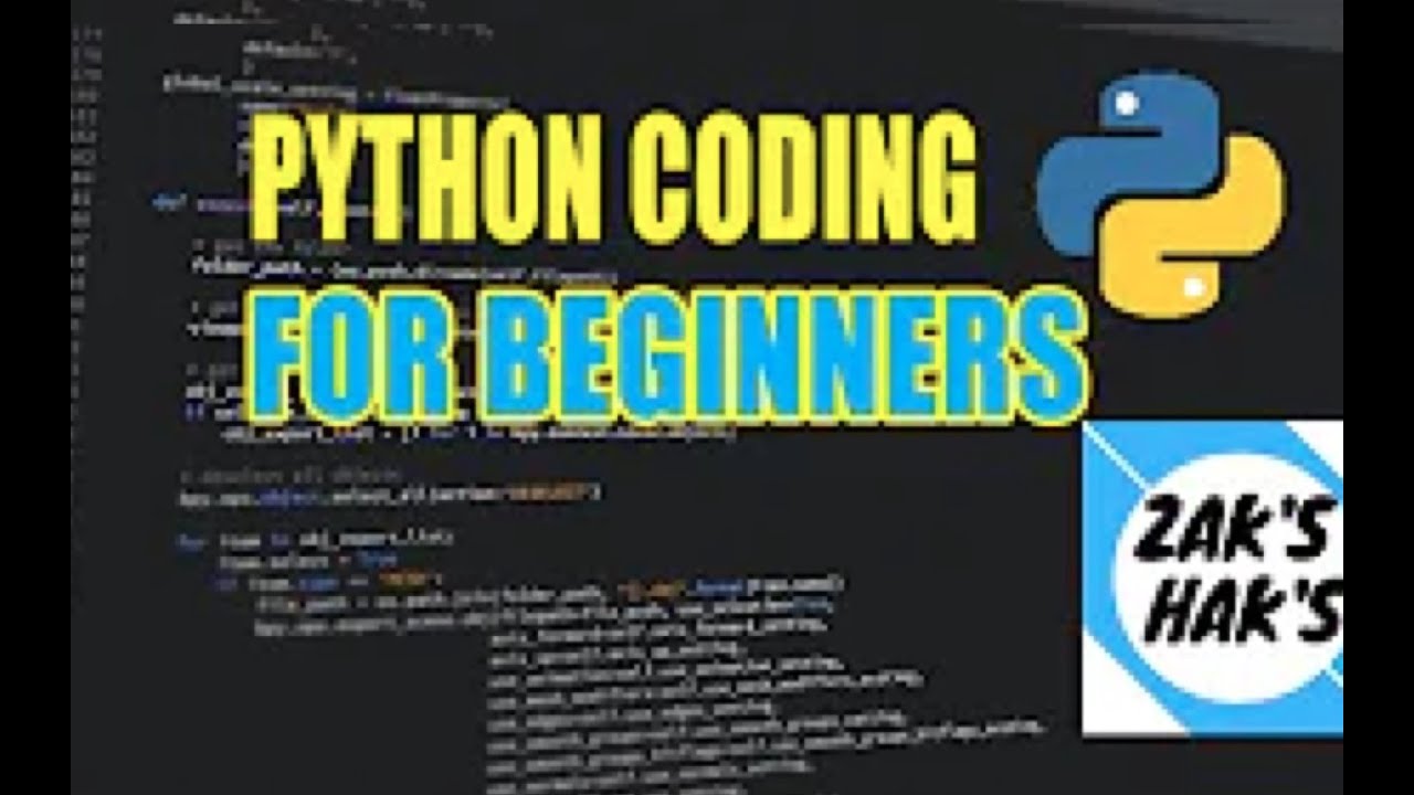 Python Coding For Beginners Lesson 2 Youtube
