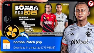 Bomba Patch 2025 Ppsspp 100 Atualizado Pes 6 Download Mediafare Max ...