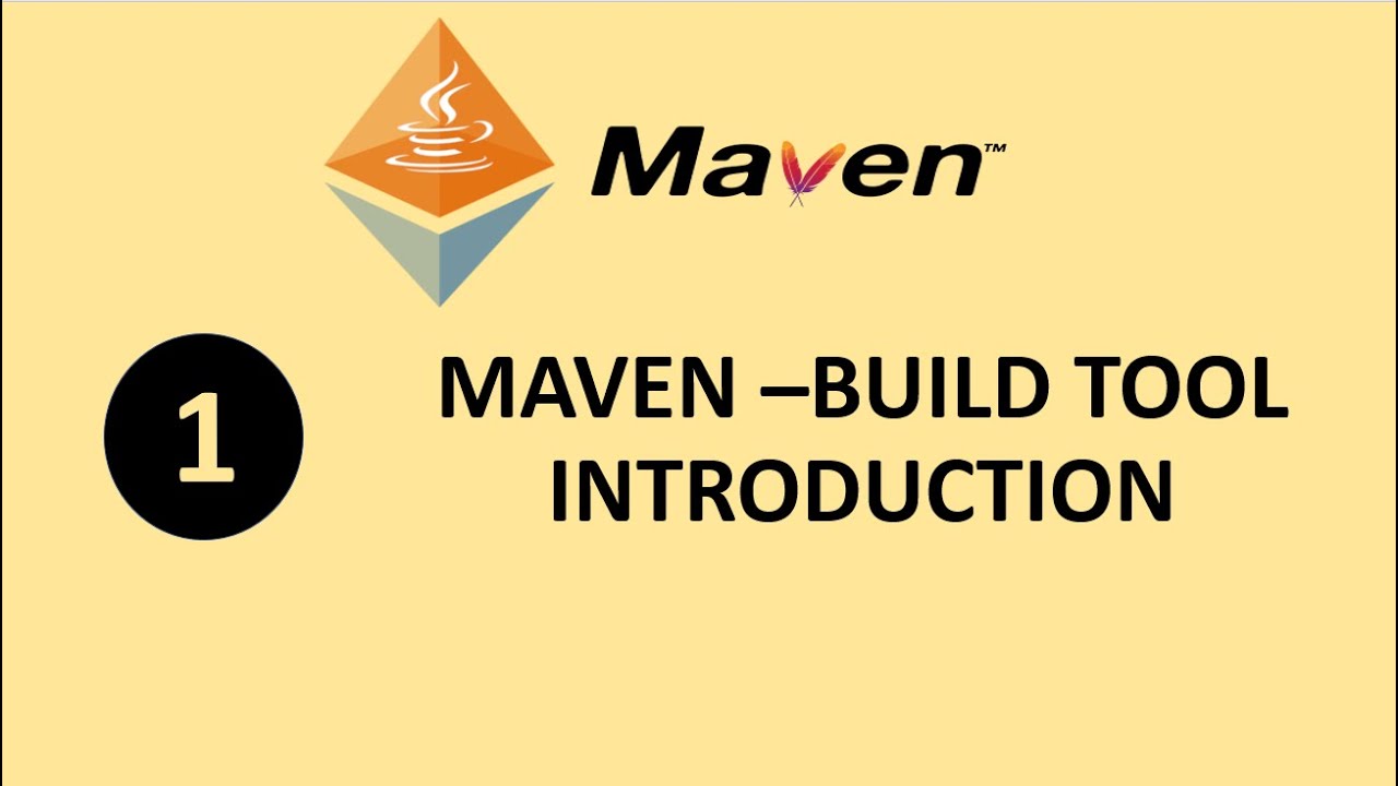 Maven Build Tool Introduction Youtube