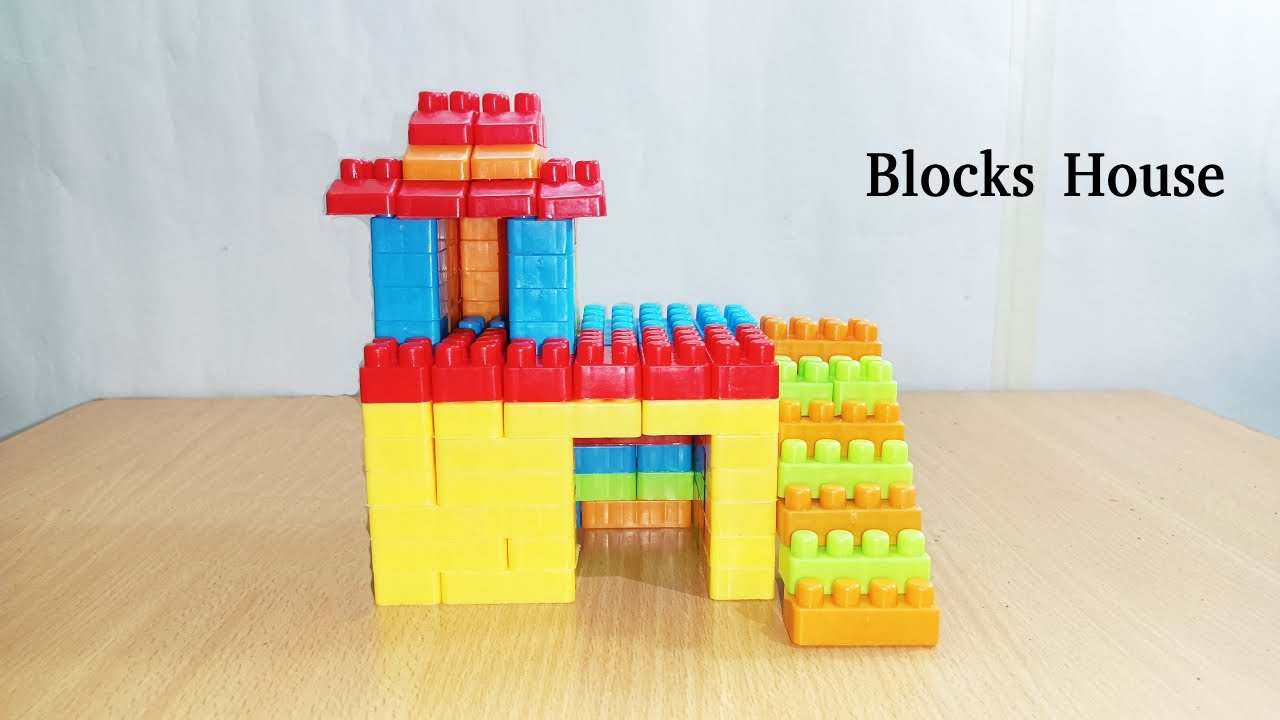 How To Make Blocks Toys House With Help Of House Building Blocks Toys
