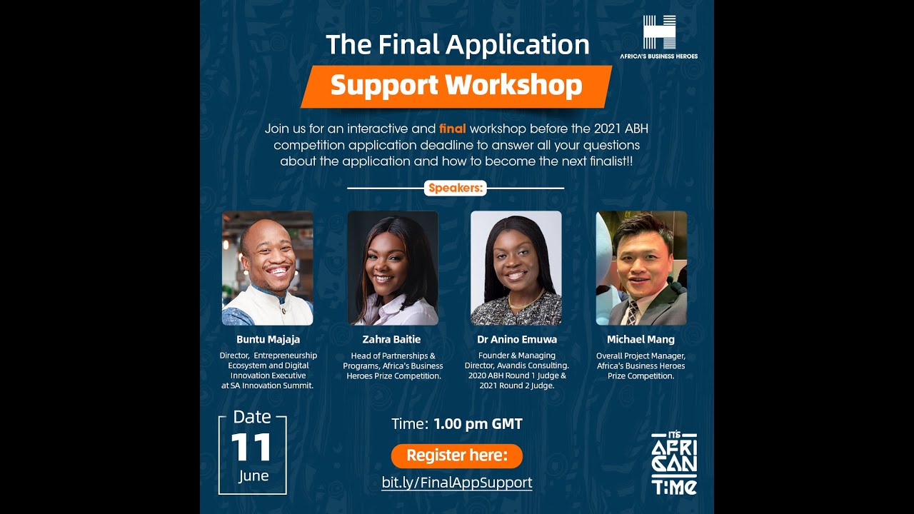 Final Application Workshop Abh 2021 Youtube