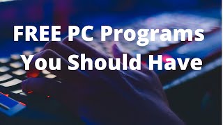 Free Programs That Every Pc Should Have By Jayztwocents Mp3 Mp4