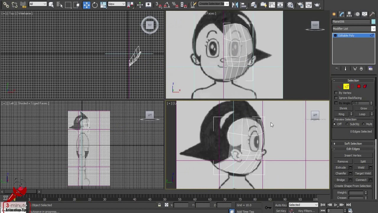 3d Max Cartoon Character Modeling Tutorial 01 Modeling To Animate