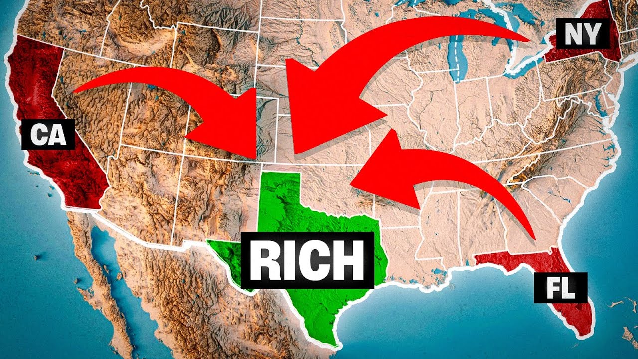 Why Texas Is Suddenly Becoming The Richest Us State Youtube