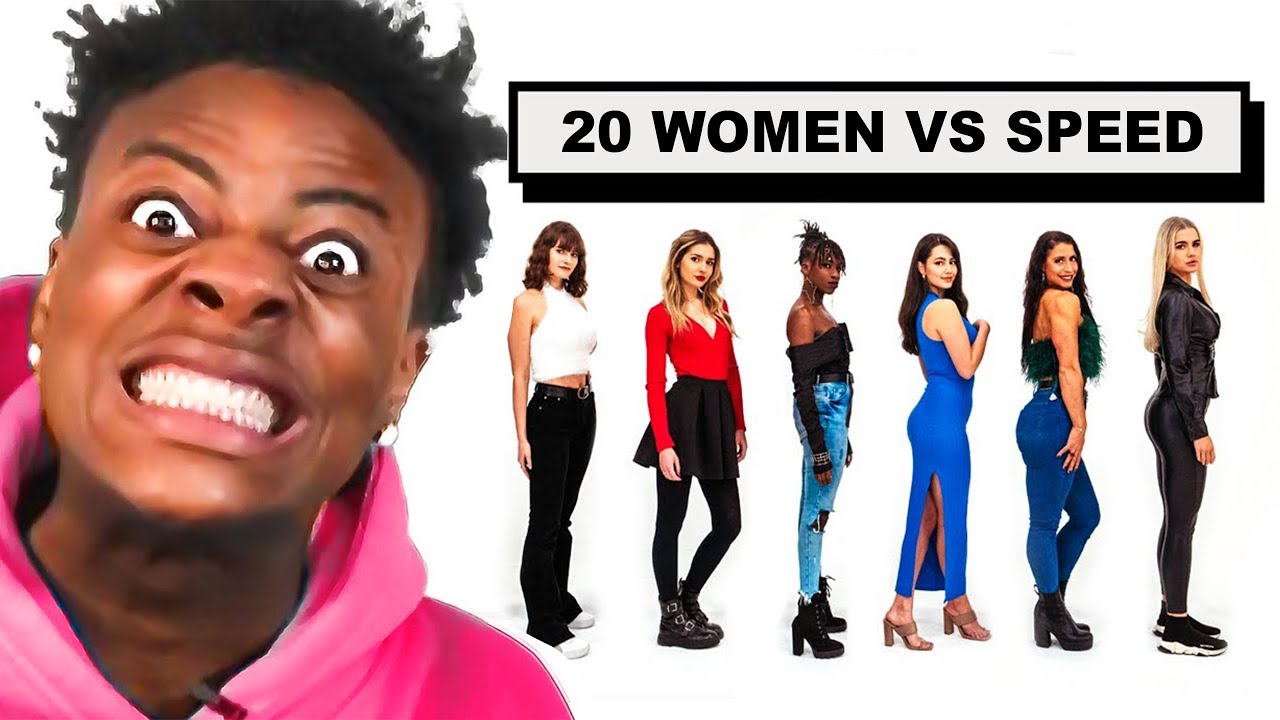 20 Women Vs Ishowspeed Youtube