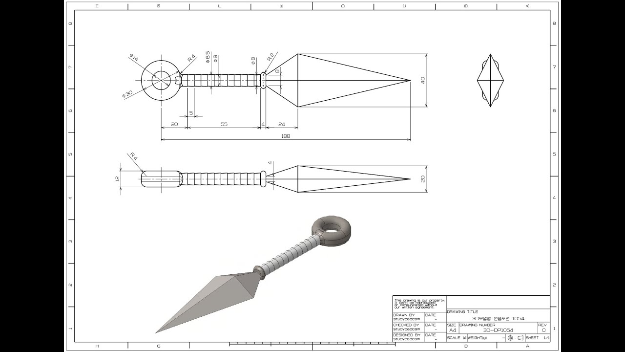 Solidworks Exercise 3d 88 Youtube