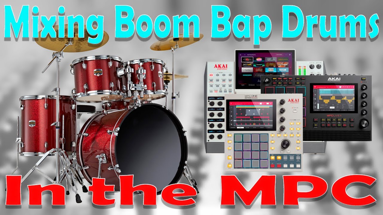 Akai Mpc Tutorials Mixing Boom Bap Drums In The Mpc Using Eq
