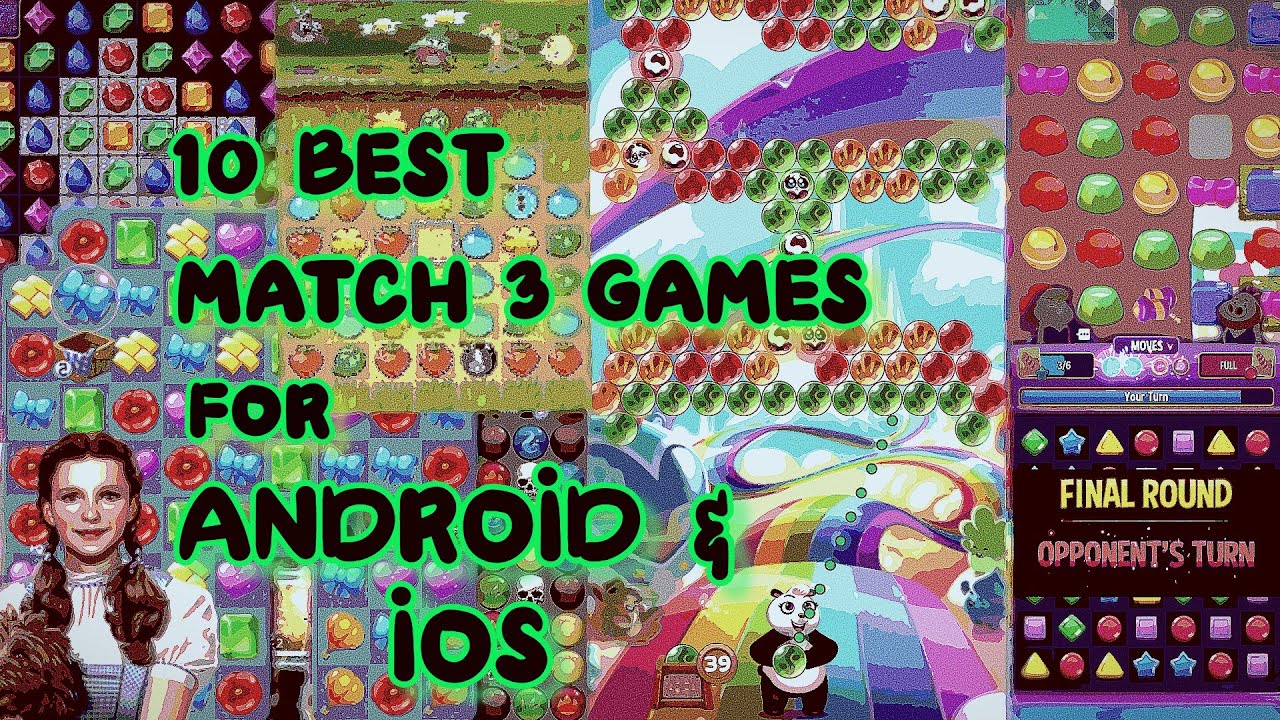 Top 10 Match 3 Games For Android Ios 2020 Offline Online Youtube