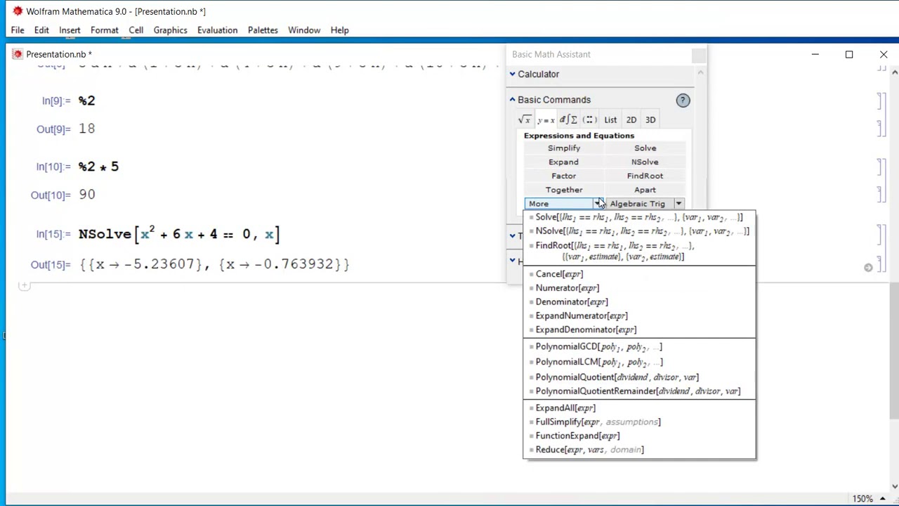 Mathematica Tutorial Youtube