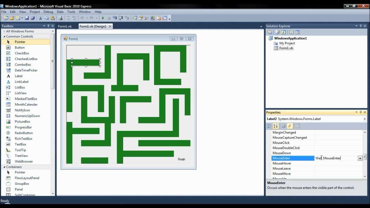 Visual Basic Code Maze Game Oceanrewa