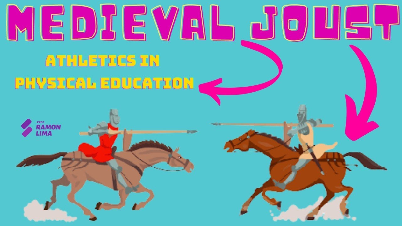Medieval Joust Presports Activity Of Athletes School Physical