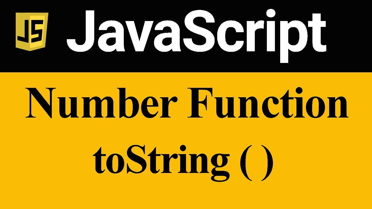 Tostring Method In Javascript Hindi Youtube