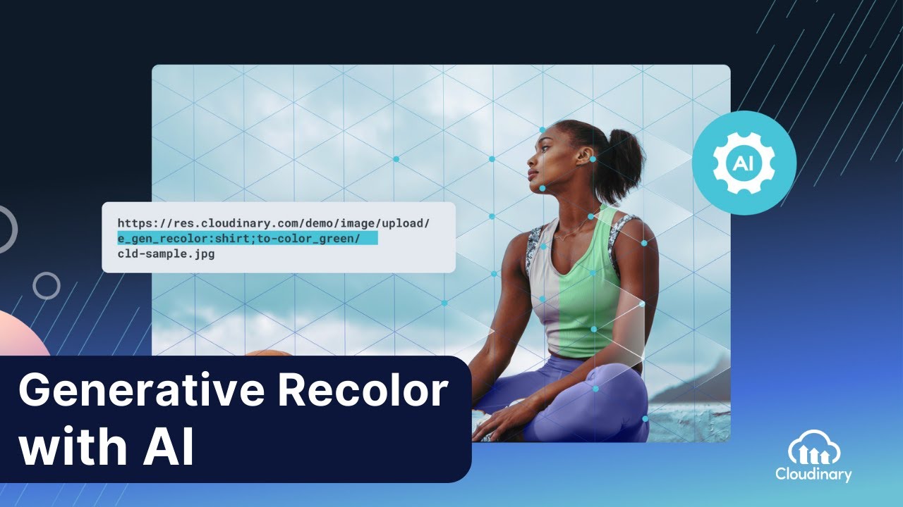 Generative Recolor With Natural Language And Ai Cloudinary Product
