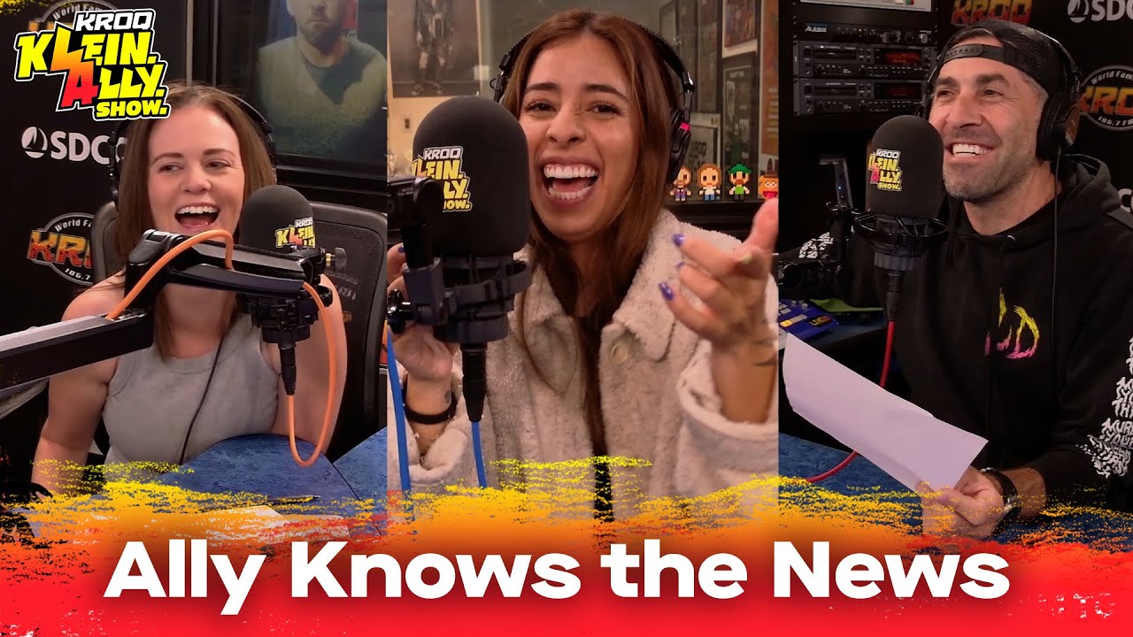 Ally Knows The News Feat Vanasa Klein Ally Show Youtube