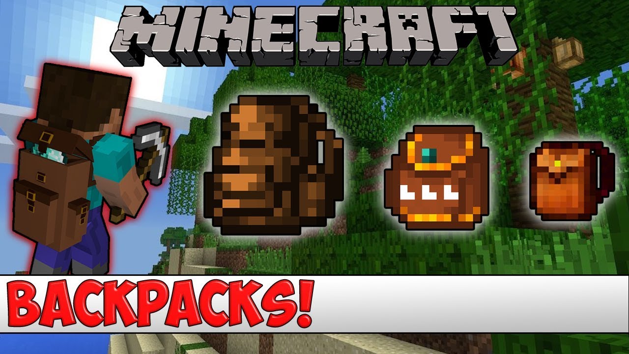 Minecraft Plugin Tutorial Backpacks Youtube