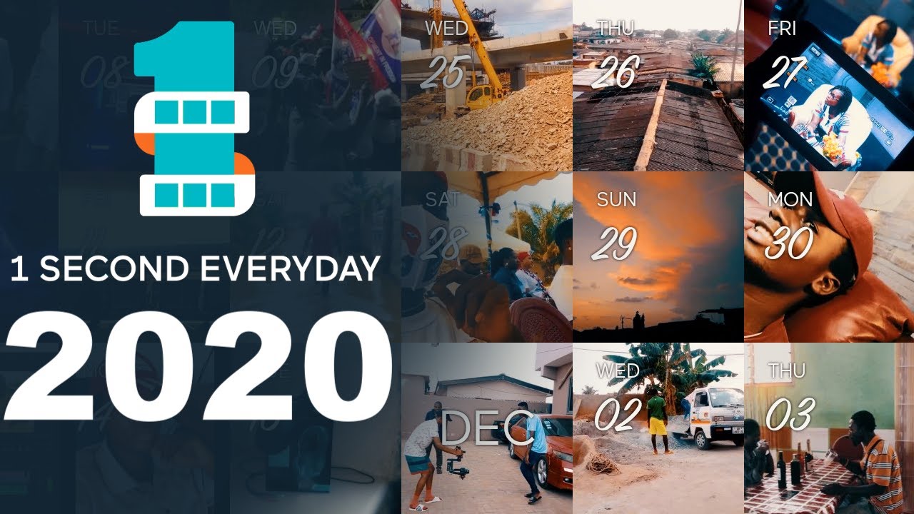 1 Second Video Everyday 2020 Youtube