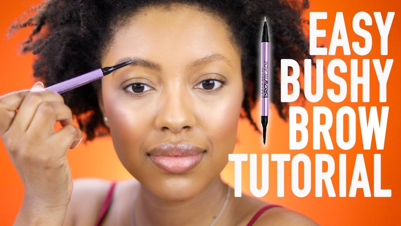 Bushy Brow Tutorial For Sparse Brows Youtube
