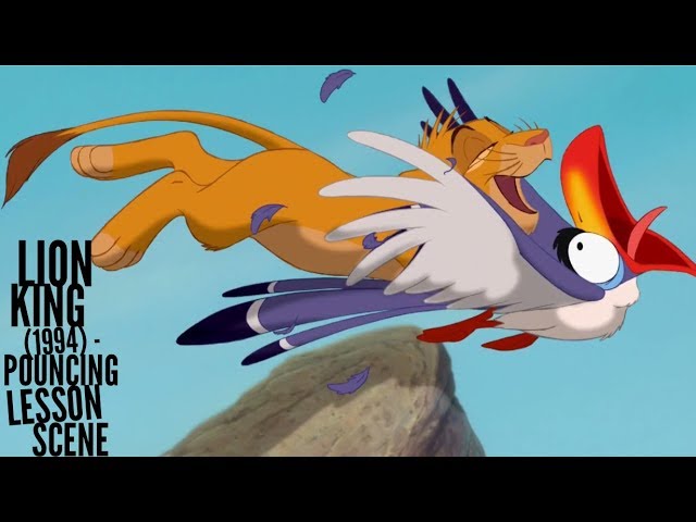 The Lion King Pouncing Lesson Scen English Esl Video Lessons