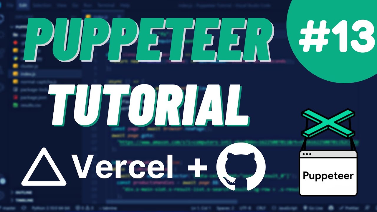How To Deploy Puppeteer Script In Vercel Via Cli Github In 2022 Youtube