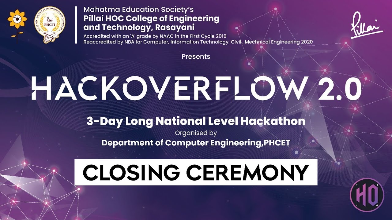Hackoverflow 2 0 Pillai Hoc College Of Engineering Technology