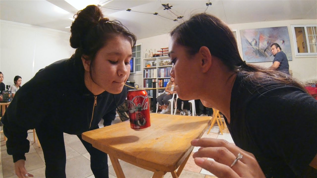 Minute To Win It Ready Spaghetti 2 Vs 2 Youtube