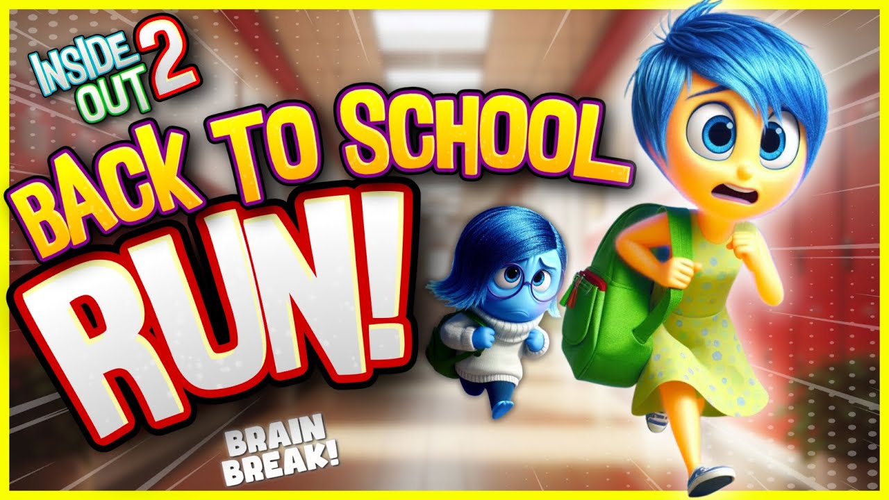 Inside Out Back To School Run Brain Break Just Dance Danny Go