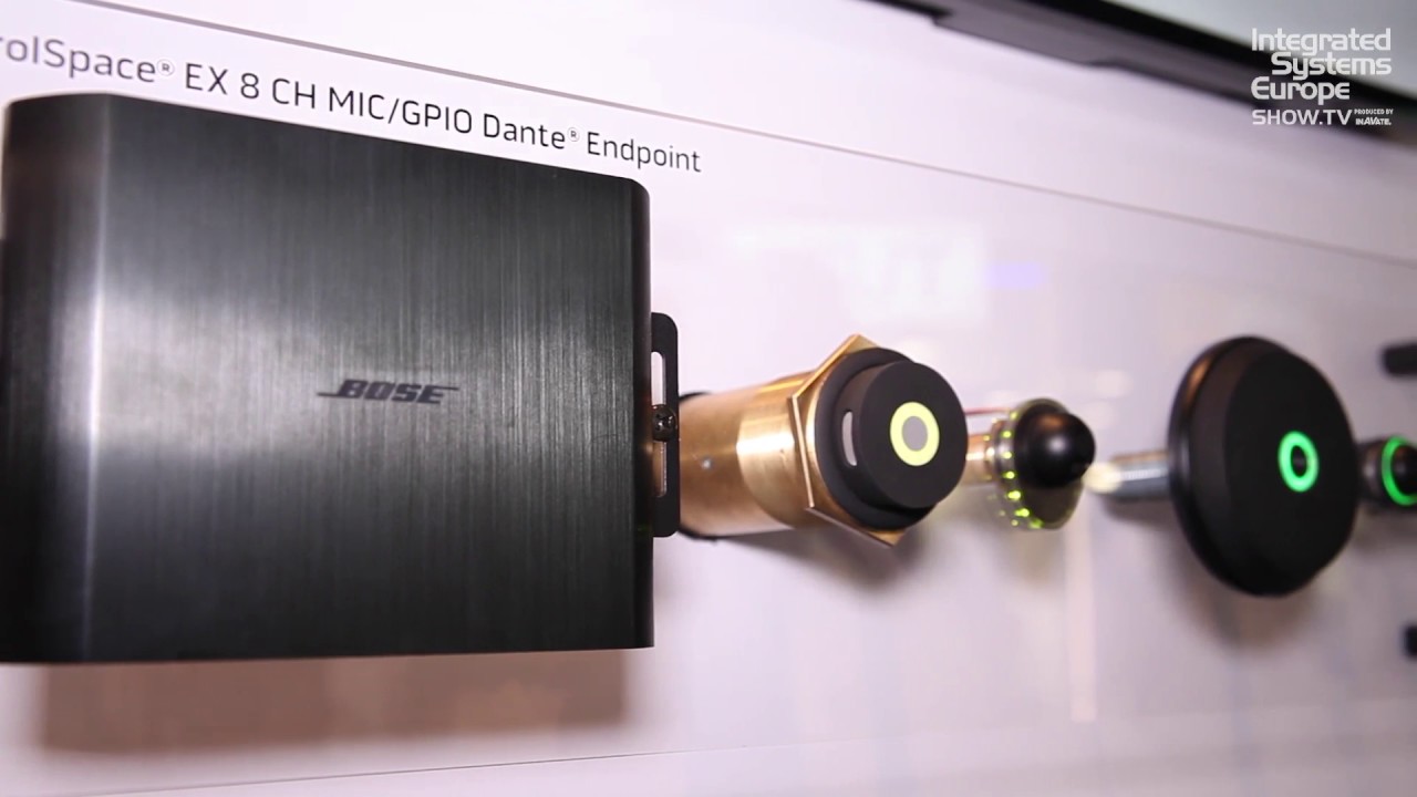 Bose Professional Unveils Controlspace Ex Conferencing System Youtube