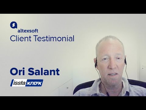 Altexsoft Client Testimonial Ori Salant Issta Youtube