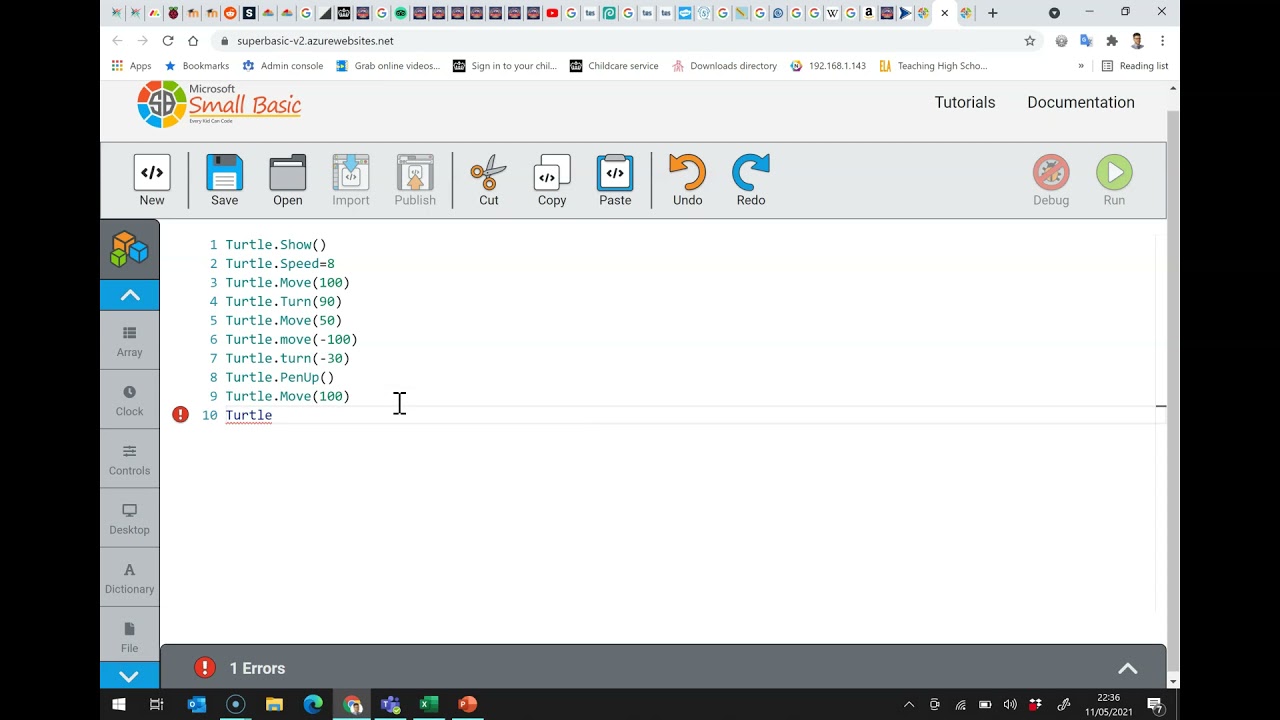 Small Basic Basic Commands Youtube