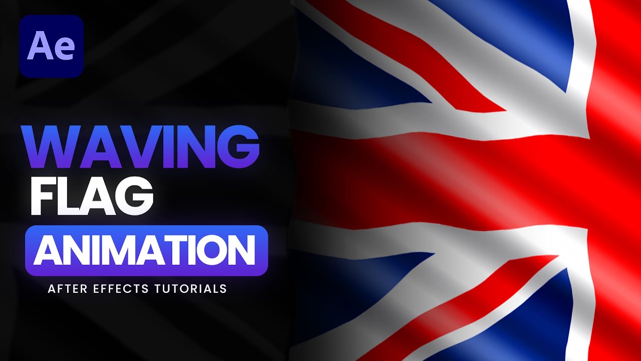 How To Make Waving Flag Animation In After Effects No Plugins