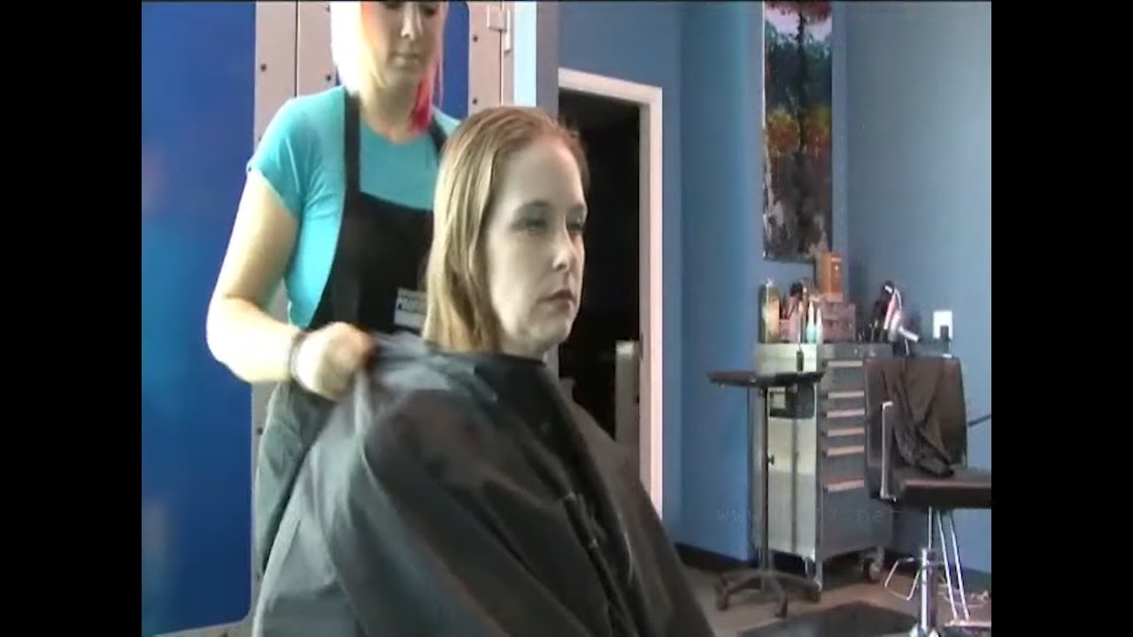 Sally Pt 1 Sally Goes Blonde And Gets A Super Short Bob Ta77 Net