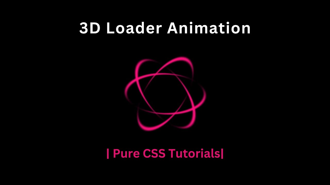 Impressive Css Loader Animation Tutorial Css Loading Animation Youtube