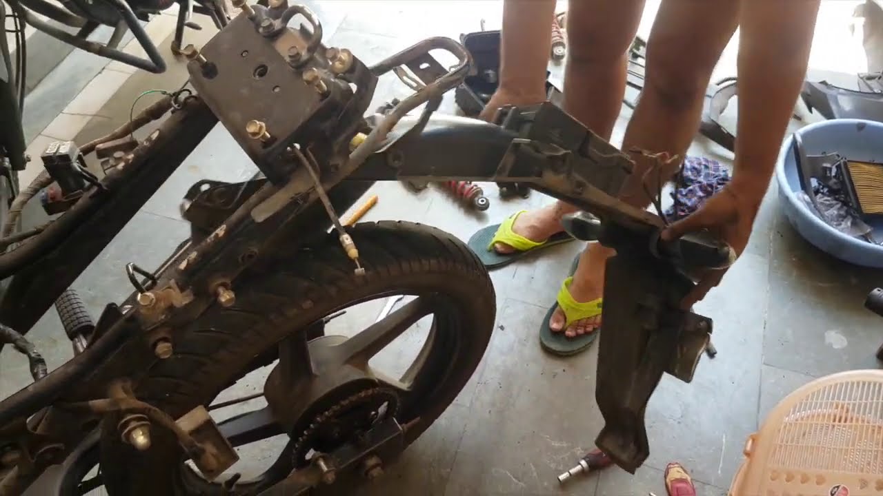 Rebuilding Hero Honda Hunk Part 1 Youtube