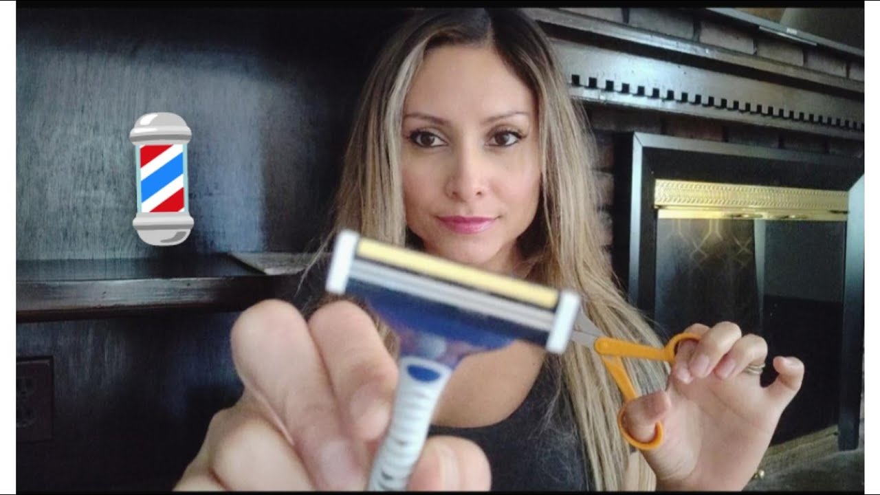 Asmr Men S Haircut Shave Youtube