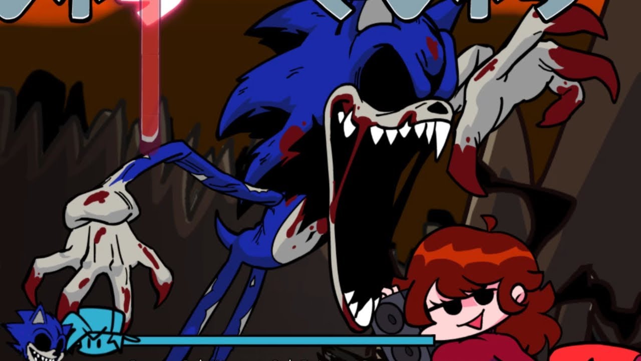 Fnf Sonic Termination Vs Exe Full Hard Mod Youtube