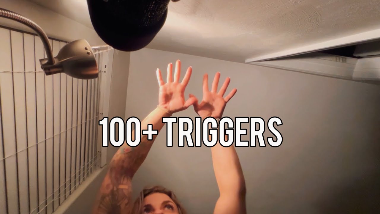 Asmr 100 Fast Aggressive Lofi Triggers Youtube