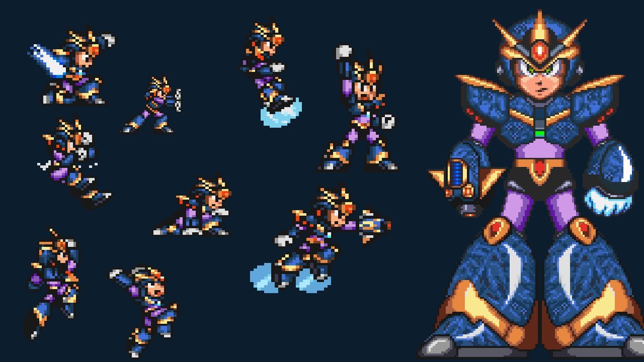 Megaman X Ultimate Armor Sprites