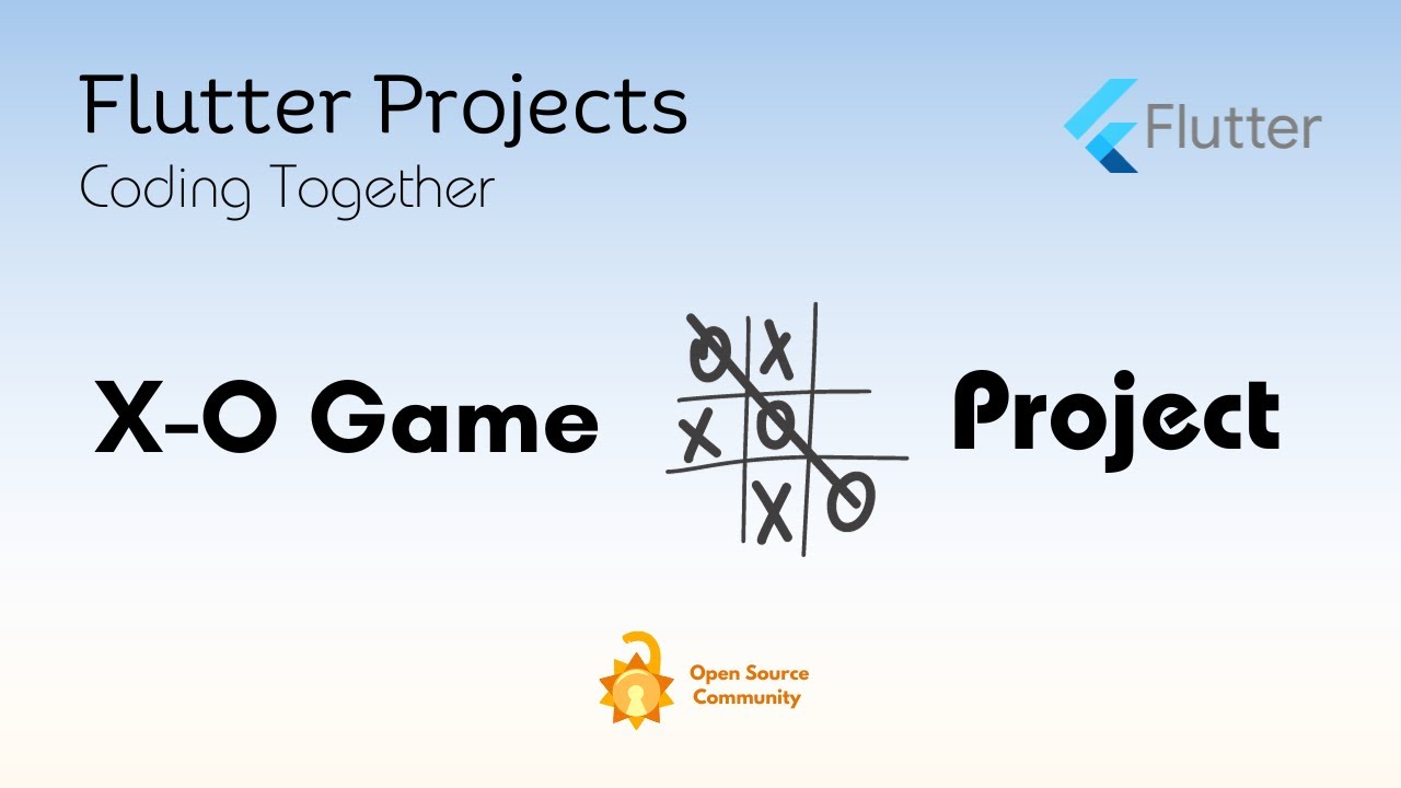 X O Game Project Flutter Projects Tutorial Youtube