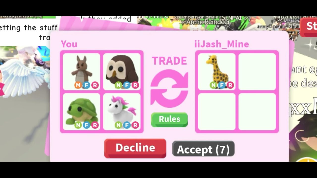 Trading In Roblox Adopt Me I Might Get My Dream Pet Youtube