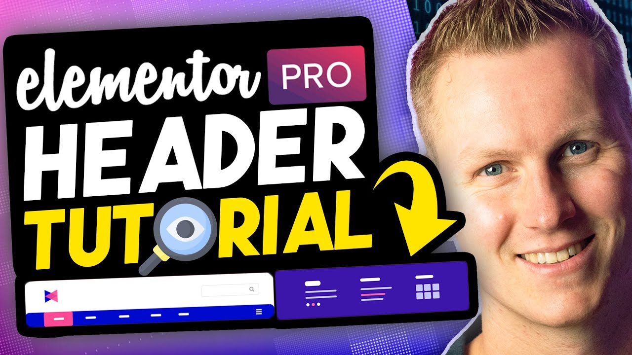 Elementor Pro Header Tutorial Youtube