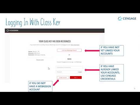 Registering For You Webassign Course If You Already Have A Webassign