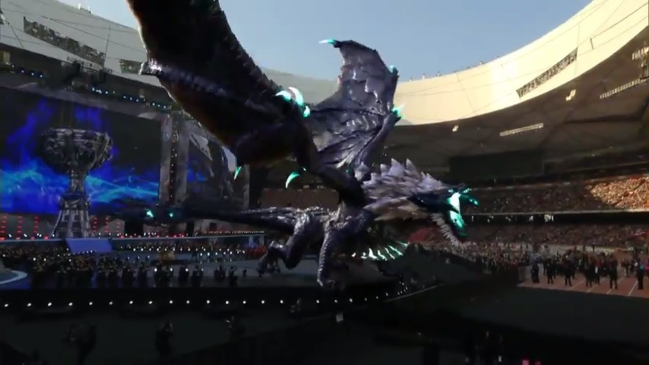 Worlds 2017 Grand Final Opening Ceremony League Of Legends World