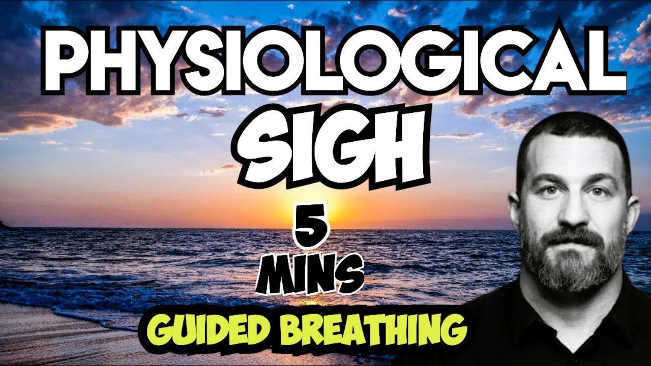 Instant Stress Relief Guided Physiological Sigh 5 Min Huberman