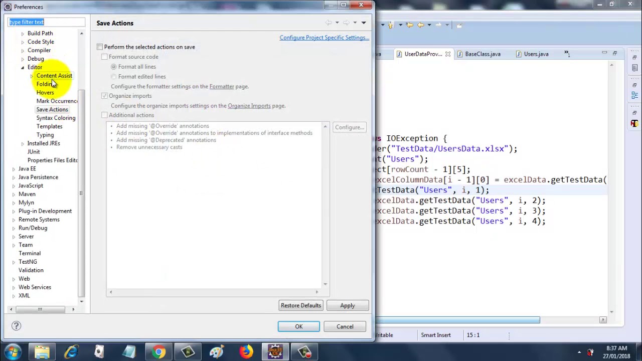 How To Set Auto Format In Eclipse Lipstutorial Org