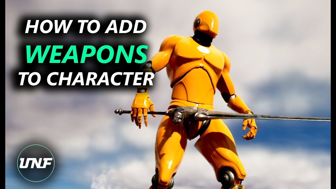 How To Add Weapon To Character In Unreal Engine 5 Quick Tutorial Youtube
