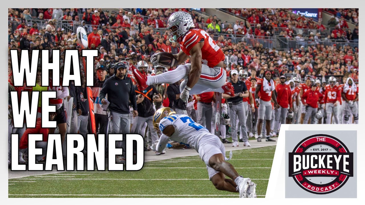 Ten Things We Learned Rewatching Ohio State S 48 10 Win Over Ucla Youtube