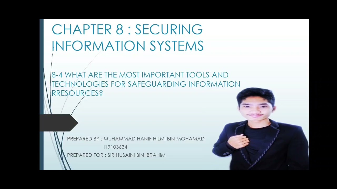 Chapter 8 Securing Information Systems Subtopic 8 4 Youtube