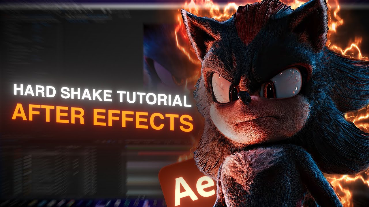 Hard Shake Tutorial On After Effects Viral Shake Effects Youtube