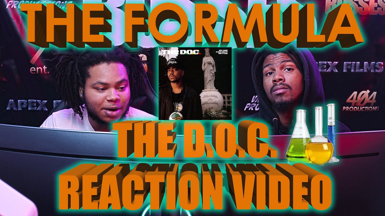 First Time Hearing The D O C The Formula Reaction Video Youtube