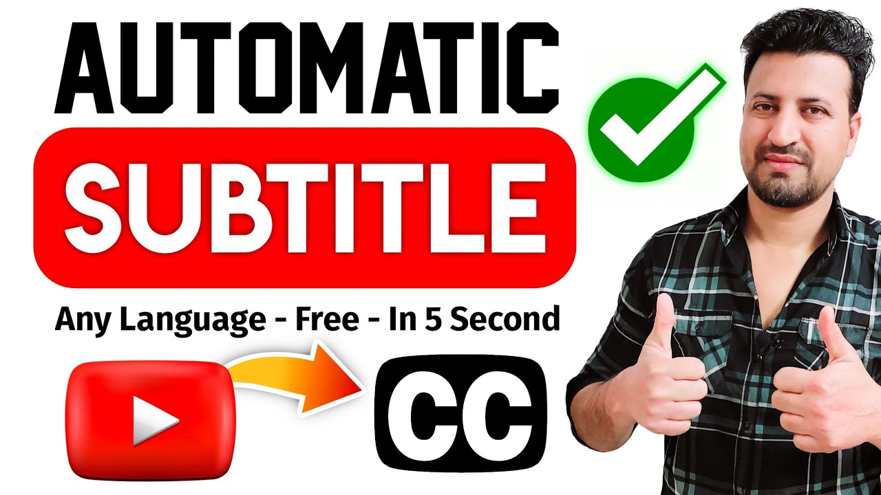 How To Add Subtitles In Video Automatic Captioning